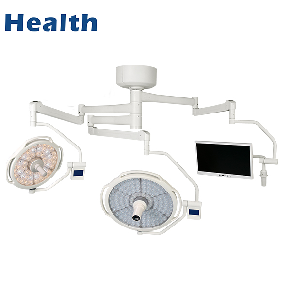 China LEDD500/700C+M Ceiling LED Double Dome Operating Room Light with ...